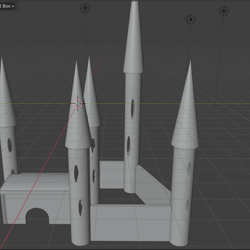 🦸 Castiilo estilo Disney, Harry Potter・ STL File for 3D printing・Cults