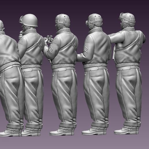🪖 tank crew usa 3D print model・ STL File for 3D printing・Cults
