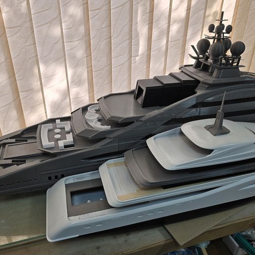 📻 3D model of the Nord yacht, model for 3D printing and radio control ...