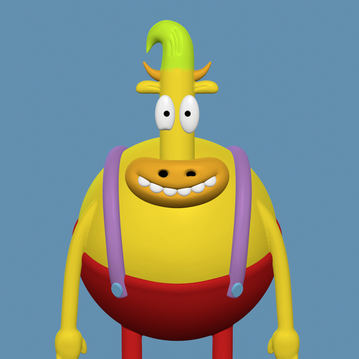 🐄 Heffer - Modern rocko life・ STL File for 3D printing・Cults