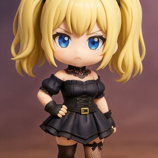 👾 Ani Grok IA nendoroid Elon Musk Figure・ STL File for 3D printing・Cults