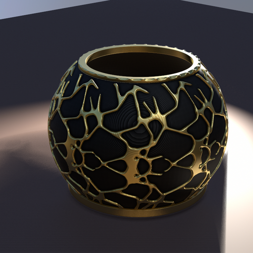 🏺 Vasija Decorativa・Archivo STL Gratis para Impresión 3D・Cults