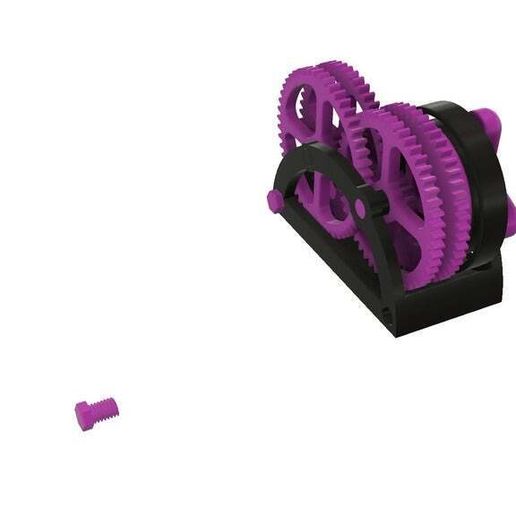 📱 PLA Spring Motor Demonstrator 2・Free STL File for ・Cults