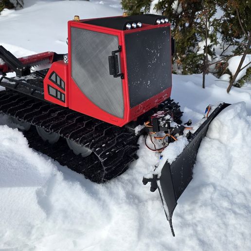 🛤️ RC snowcat・ 3D File for 3D printing・Cults