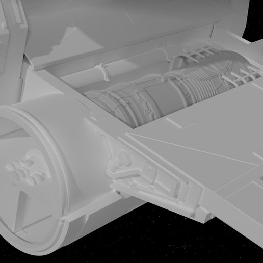 🚀 Model-X MK II 1/24 Studio Scale Red 3・ STL File for 3D printing・Cults