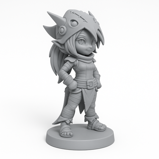 👹 Dofus Xelor's Sandglass Women STL・Archivo STL para Impresión 3D・Cults
