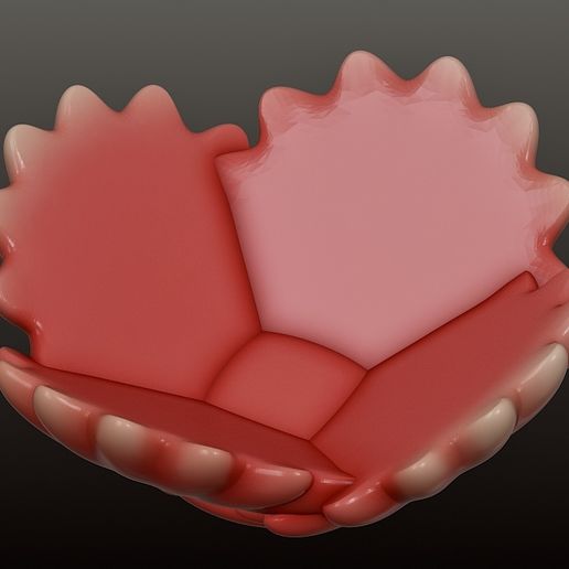 💐 Flower Cup・Free STL File for 3D printing・Cults