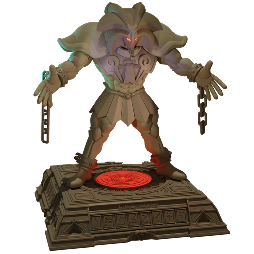 STL file Commercial License Exodia the Forbidden One Yu-Gi-Oh! Model 🎲 ・3D printing design to ...