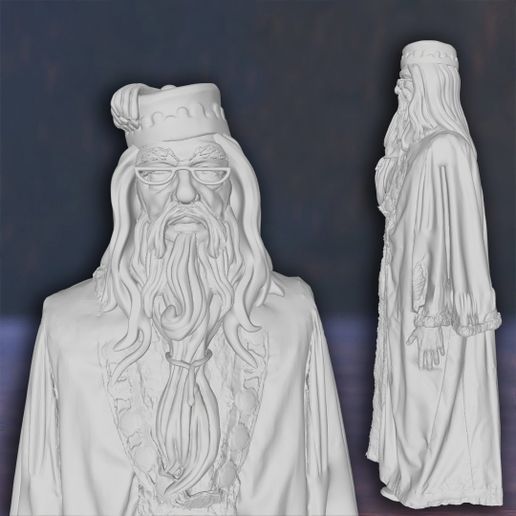🖨️ Albus Dumbledore Harry Potter Hogwarts Figures 3D print model 3D print model・ 3D File for 3D ...
