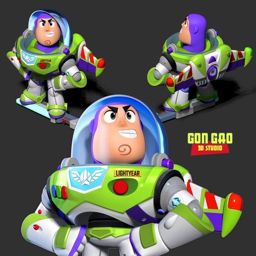 3D file Buzz Lightyear returns 🗿 ・Model to download and 3D print・Cults
