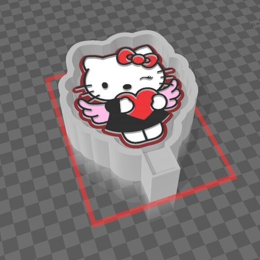 STL file Angel Hello Kitty Freshie Mold 👼 ・3D printable model to ...