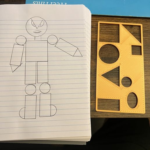 3d geometric shape templates