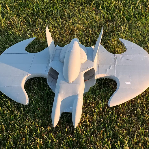 🆕 BATJET V2 Twin 40 (new version) and the old single 50mm・ STL File for ...