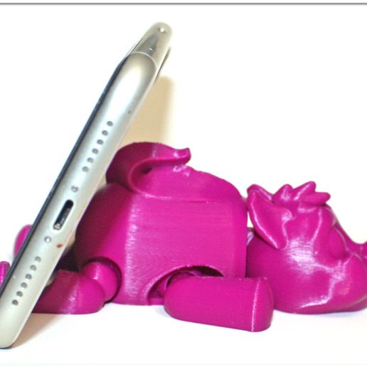 📞 Flexi Squirrel Phone Stand・Free STL File for 3D printing・Cults
