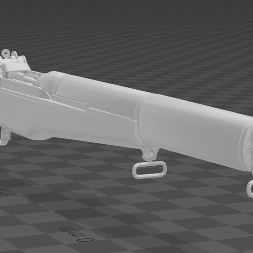 🔫 m1 garand U.S rifle, caliber 30-06・ STL File for 3D printing・Cults