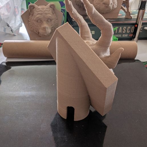 🗿 Antelope Patrol Pole Topper・ 3MF File for 3D printing・Cults