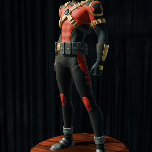 🕵️‍♂️ Red Robin (DC Comics) 3D Printable STL with Base・ STL File for 3D ...