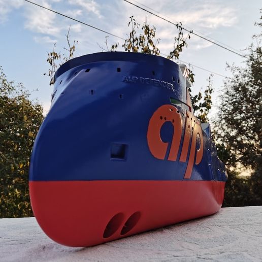 🚢 ALP Defender Ship 2020・ 3D File for 3D printing・Cults