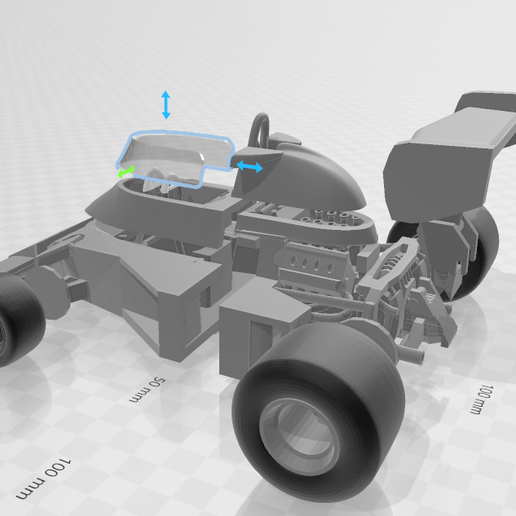 🚗 McLaren M23 - tooned style・ 3D File for 3D printing・Cults