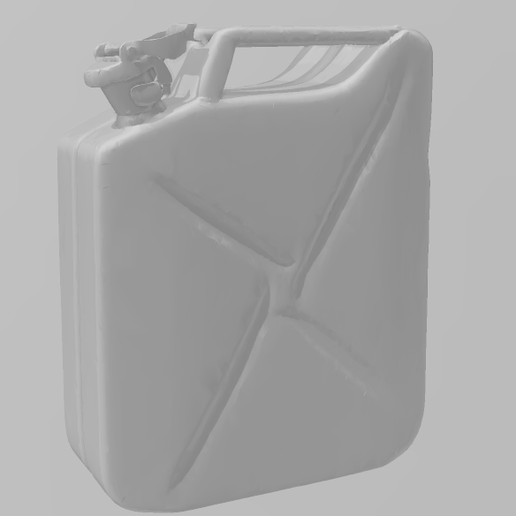 🥫 German WW2 Jerry Can・ STL File for 3D printing・Cults