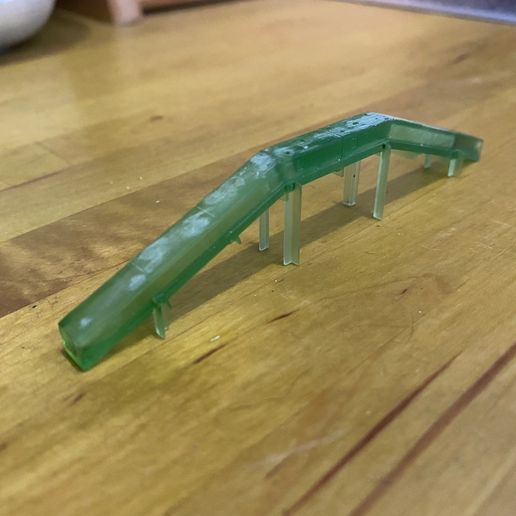 🛤️ Model Railway Concrete Lineside Trunking - Raised Section・ STL File ...
