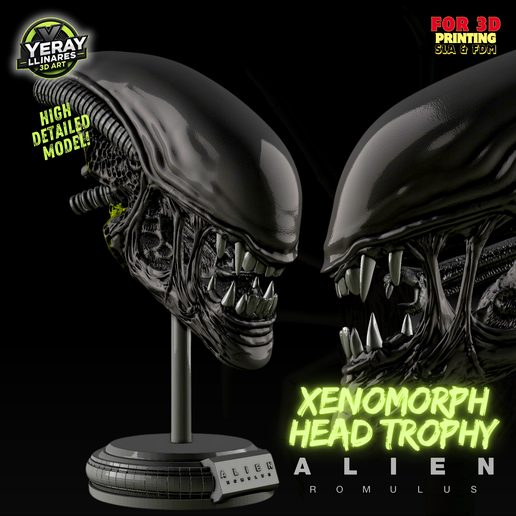 xenomorph head stl