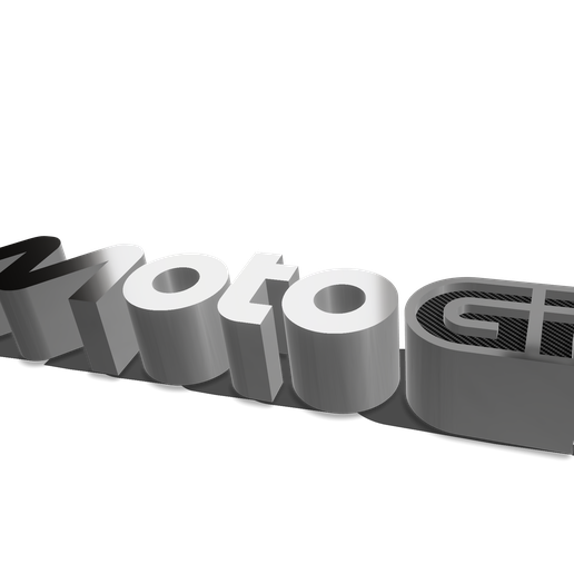🚩 LOGO MOTO GP 2025・Free 3D File for 3D printing・Cults