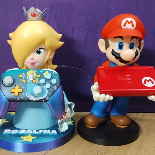 🪞 Super Mario - Rosalina Controller Stand・Free STL File for 3D printing ...