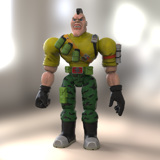 🤏 Small Soldiers Nick Nitro・ 3D File for 3D printing・Cults