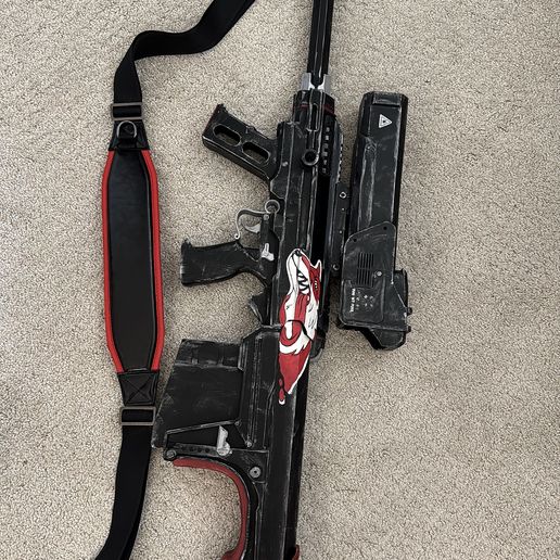 🔫 Nikke Red Hood Gun・3D Print with the Elegoo Neptune 3 Pro 3D printer ...