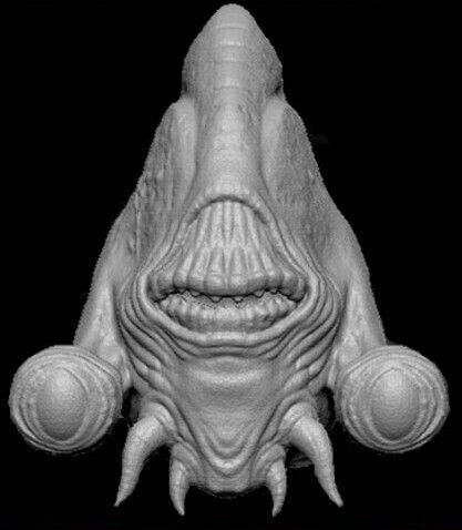 3D file Star wars Jedi Pablo Jill HotToys Head sculpt - Black Series ...