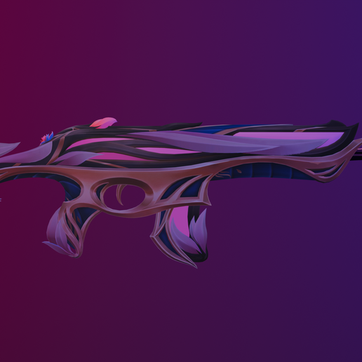 🔫 Mystbloom Phantom - VALORANT - Ready to Print・ STL File for 3D ...