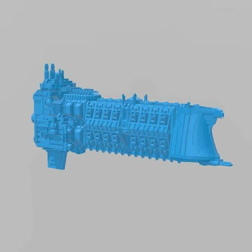 🚢 Sovereign Class Cruiser・Free STL File for 3D printing・Cults