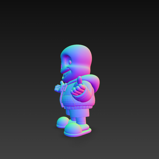️‍🔥 Sans Undertale・ STL File for 3D printing・Cults