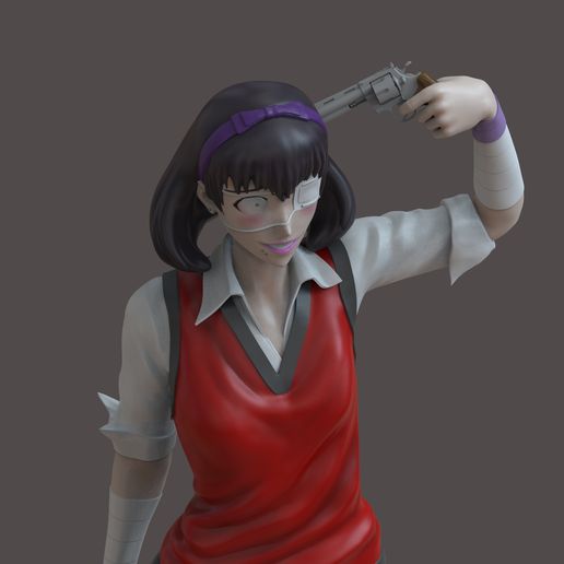 👧 Kakegurui - Midari Ikishima・ STL File for 3D printing・Cults