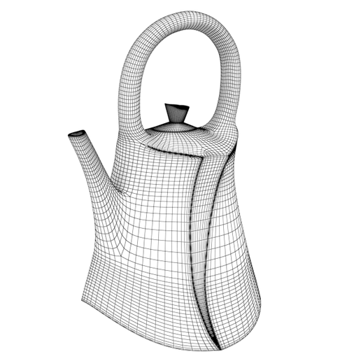 🫖 Decorative teapot 01・ 3D File for 3D printing・Cults