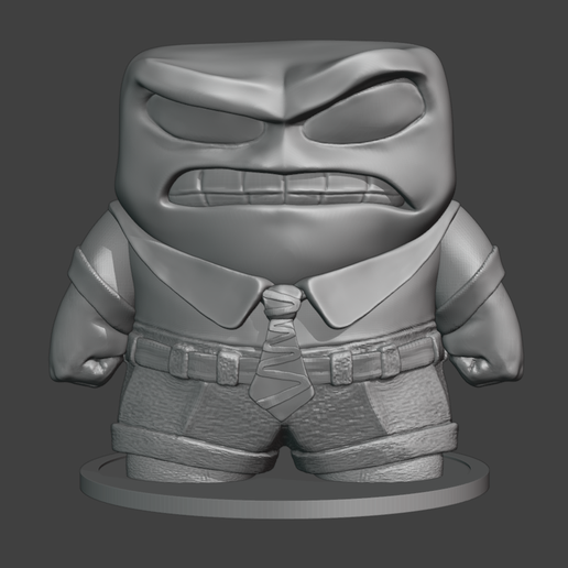 😡 Anger・ STL File for 3D printing・Cults