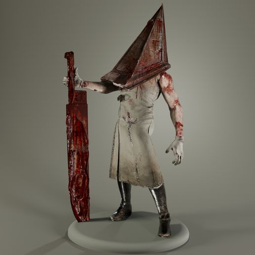 😵 Pyramid Head from Dead by daylight (Silent Hill) Printable・ STL File ...