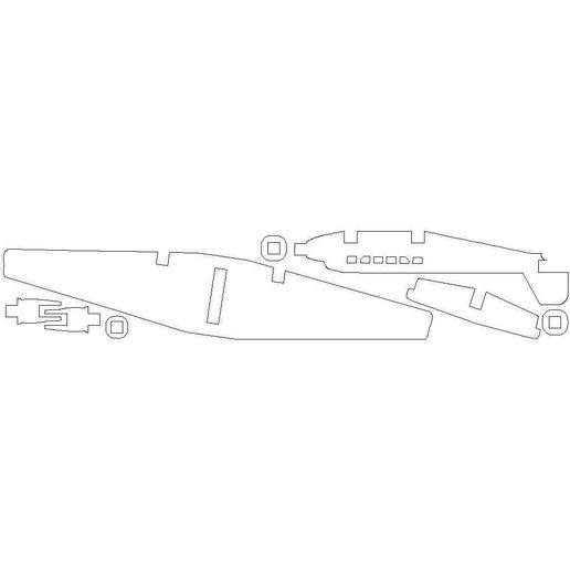 🛩️ Junkers Ju-52 simplified cnc/laser・Free OBJ File for 3D printing and ...