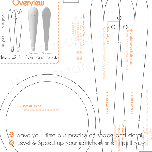 🎤 Fan made microphone round 3 Ivan - Alien stage | Cosplay PDF pattern ...