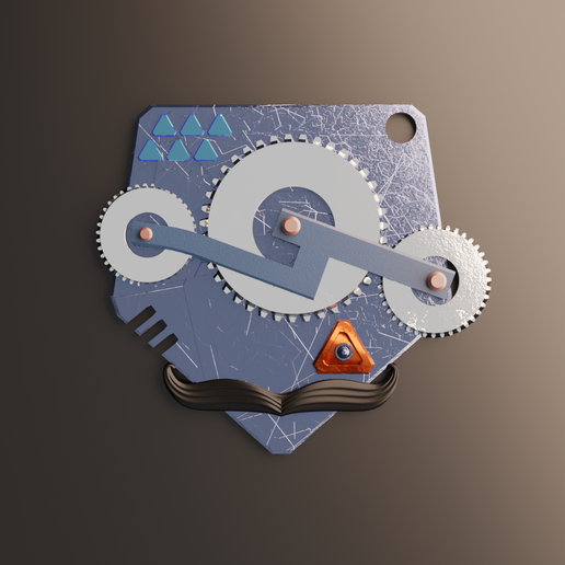 🗝️ Engineering keychain・ STL File for 3D printing・Cults