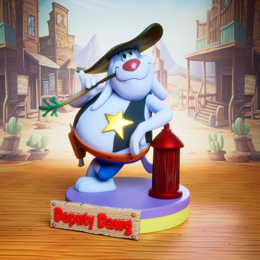 🚓 Deputy Dawg・ 3D File for 3D printing・Cults