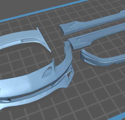 💭 350Z Body kit for scale model・ STL File for 3D printing・Cults