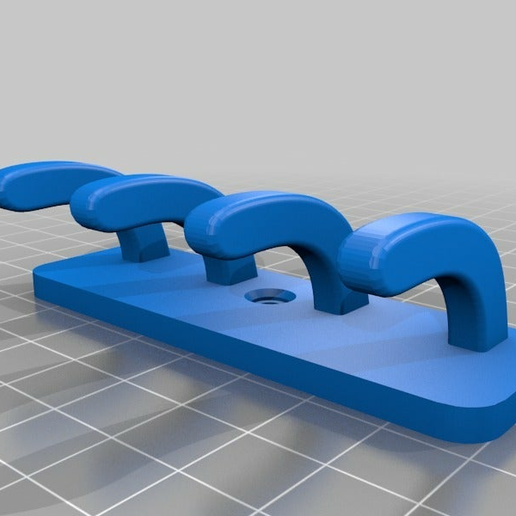 Free STL file Hooks kitchen under the shelf・3D printable design to download・Cults