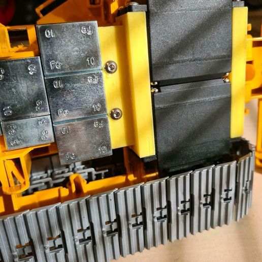 💭 RC Bruder D5 servo mount ( drive) inc. Turas 2023・ STL File for ・Cults
