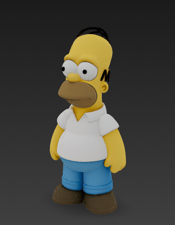 🖨️ homer simpson・ STL File for 3D printing・Cults