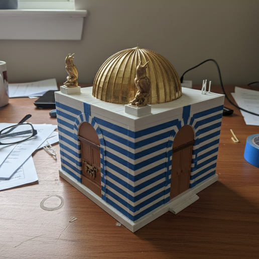 🏝️ EPSTEIN ISLAND TEMPLE・ 3D File for 3D printing・Cults