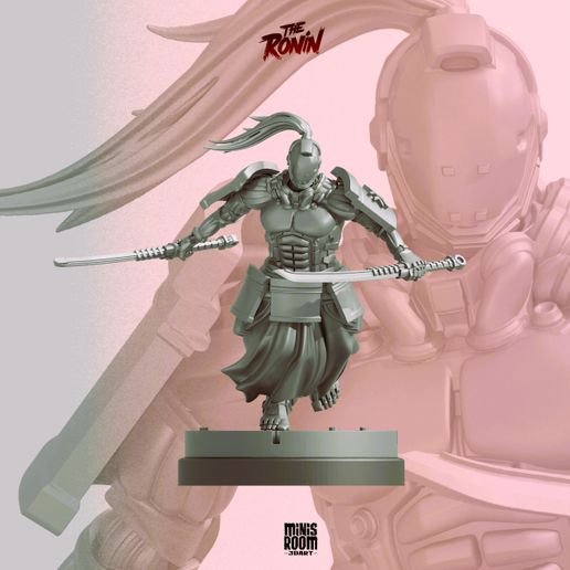 🗡️ THE RONIN - ALL RONIN PACK・ STL File for 3D printing・Cults