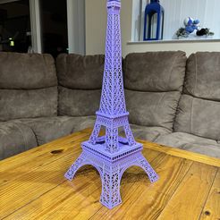 3D printing Eiffel Tower HD • made with solidworks・Cults