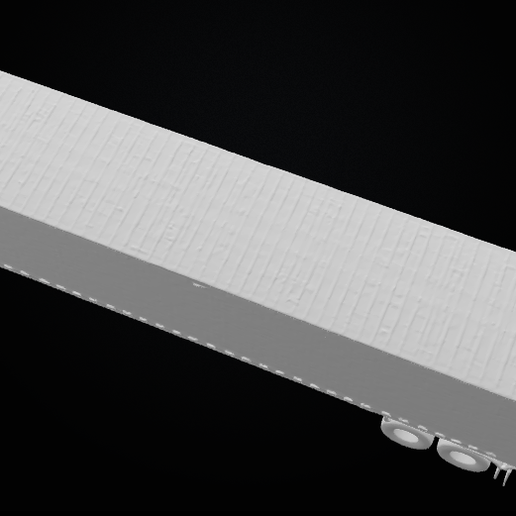 🦶 53 Foot Freight Van Trailer・ STL File for 3D printing・Cults